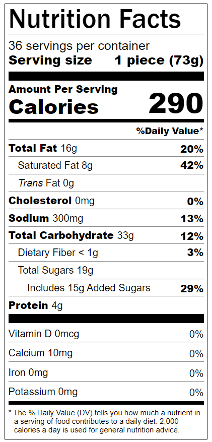 Caramel Flavored Filled Dots Original® CL - USA